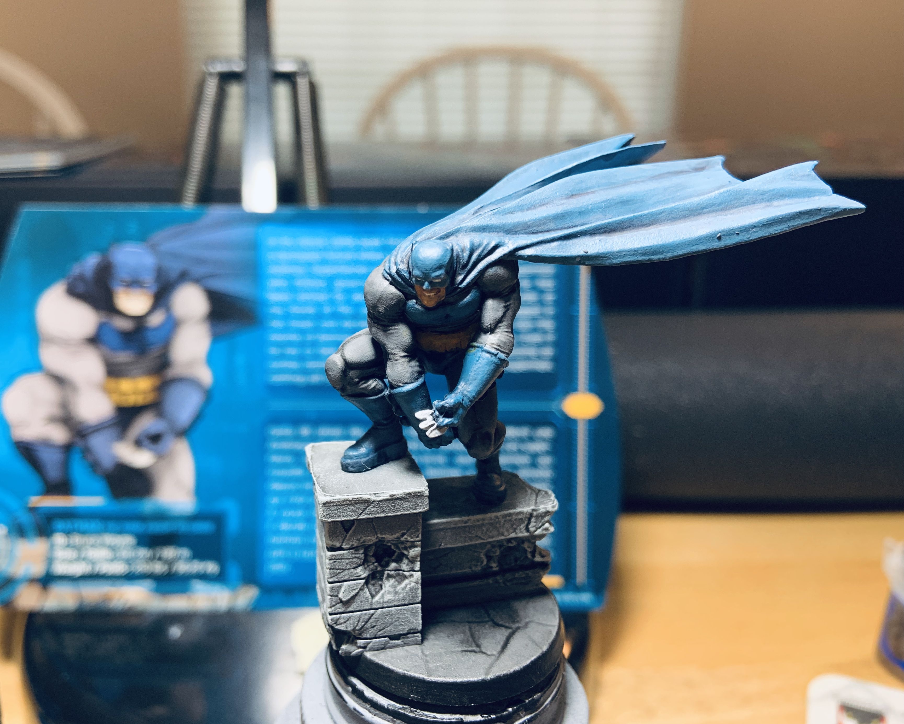 First hero painted. | Batman: Gotham City Chronicles | BoardGameGeek