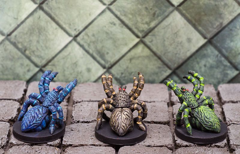 Jennifer's Painting Castle Ravenloft Minis | Dungeons & Dragons: Castle ...
