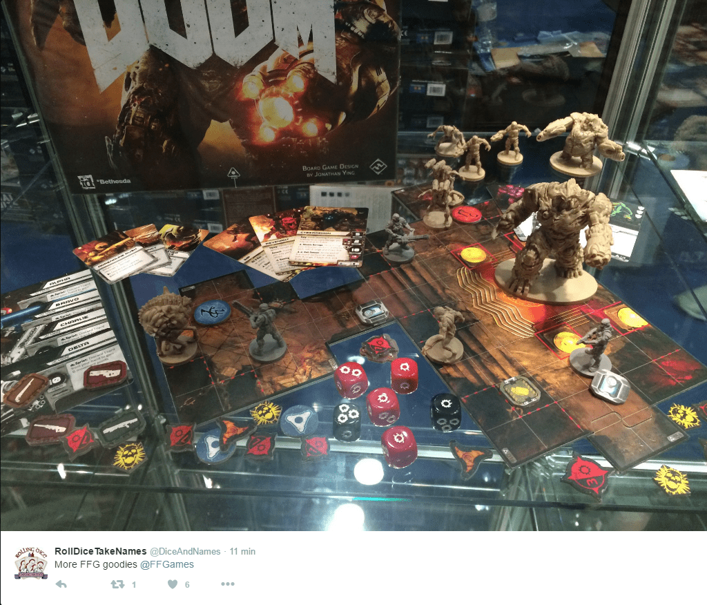 Miniatures @ Gen Con | DOOM: The Board Game | BoardGameGeek