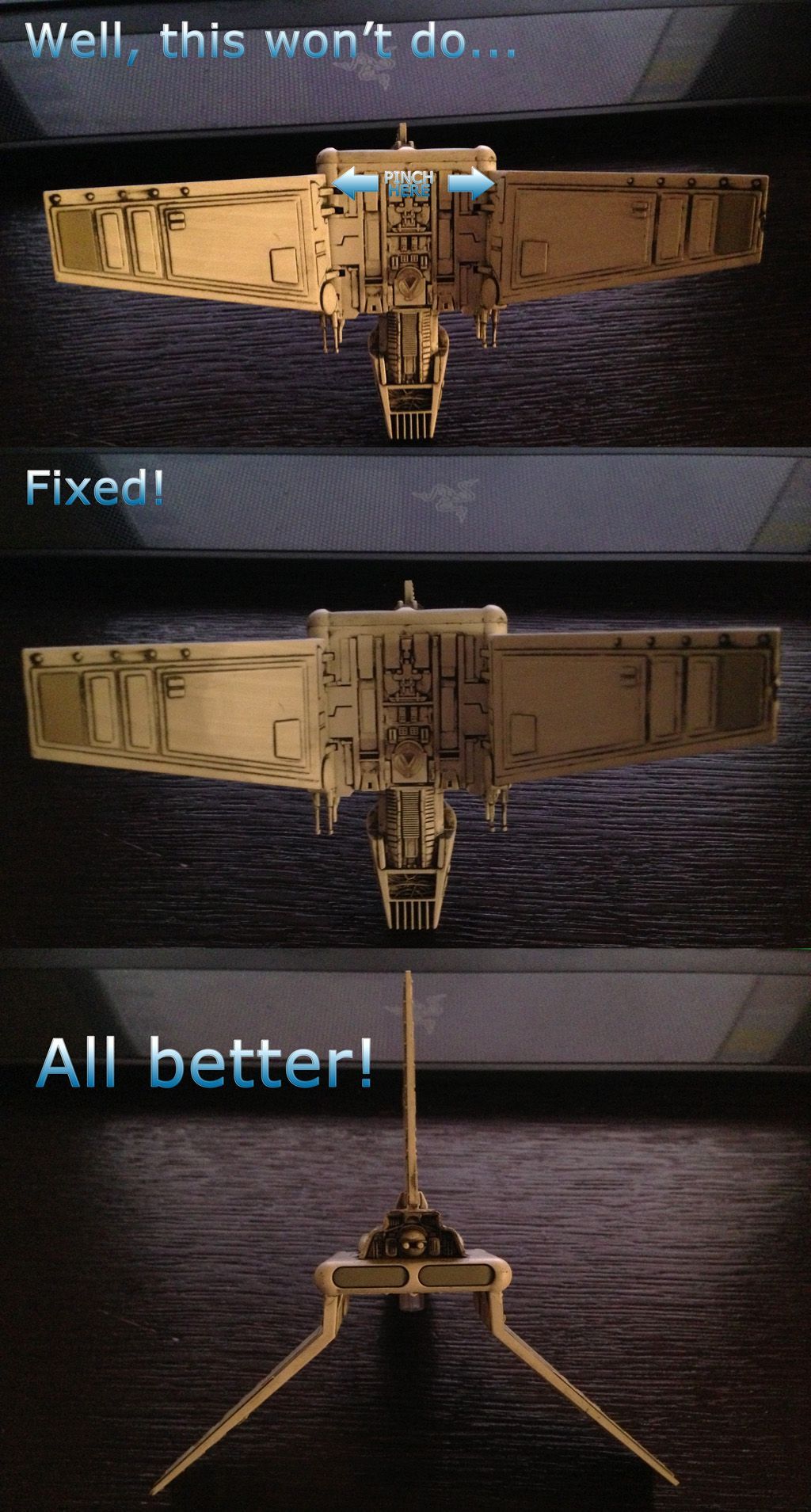 Lambda Shuttle Wings | Star Wars: X-Wing Miniatures Game – Lambda-class ...