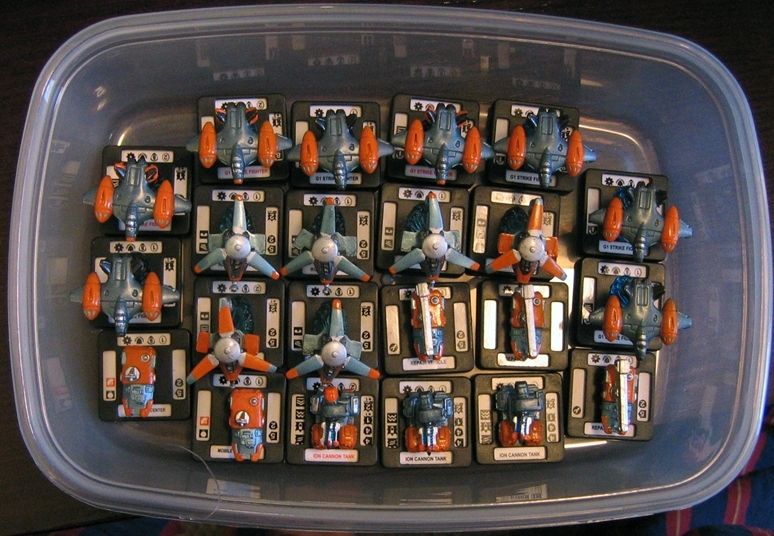 Monsterpocalypse Storage Pr0n | Monsterpocalypse | BoardGameGeek