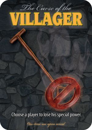 Card of the Week #11: The Curse of the Villager | Ultimate Werewolf ...