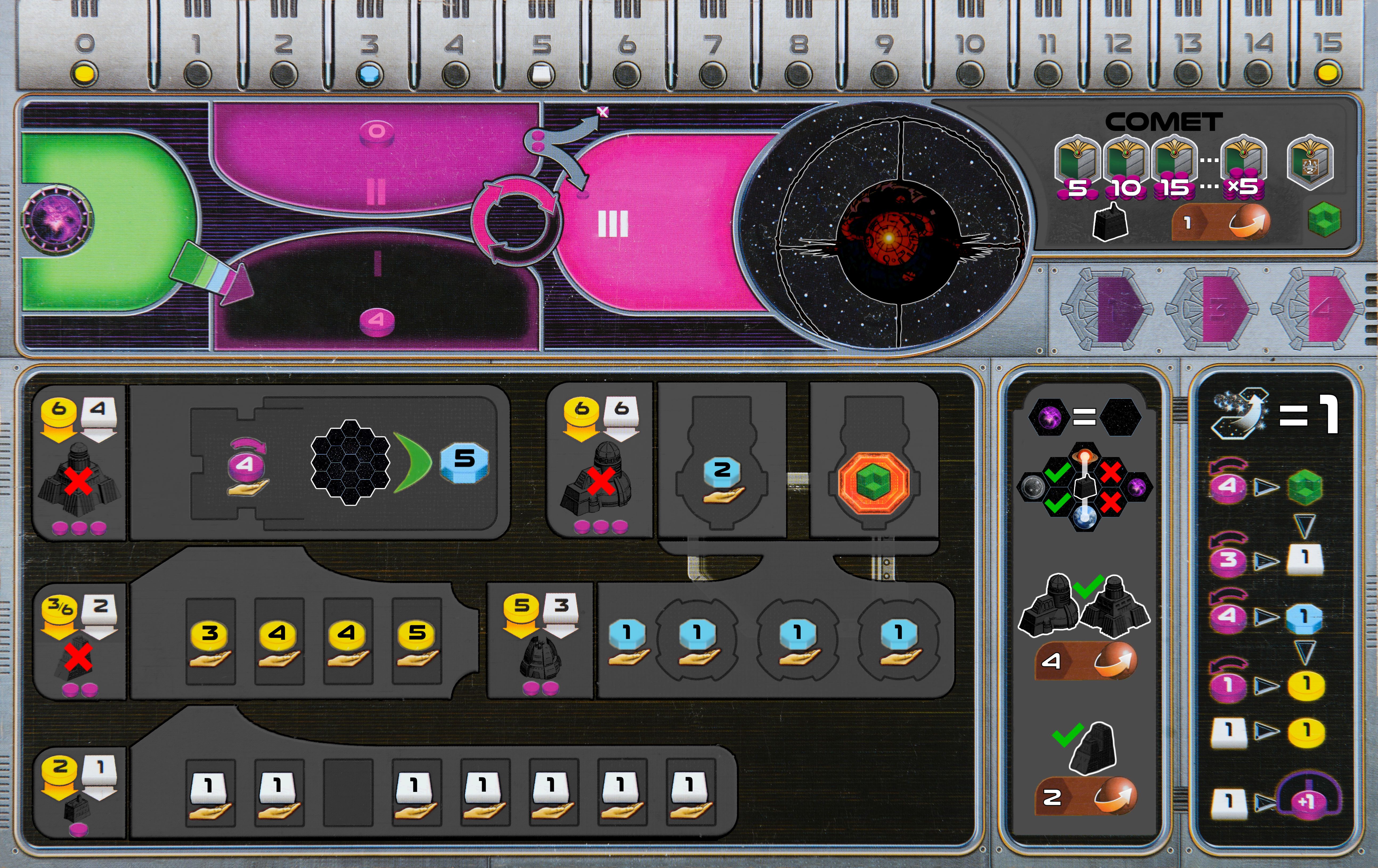 6 New Factions: Black-Green-Purple Colors (W.I.P) | Gaia Project ...