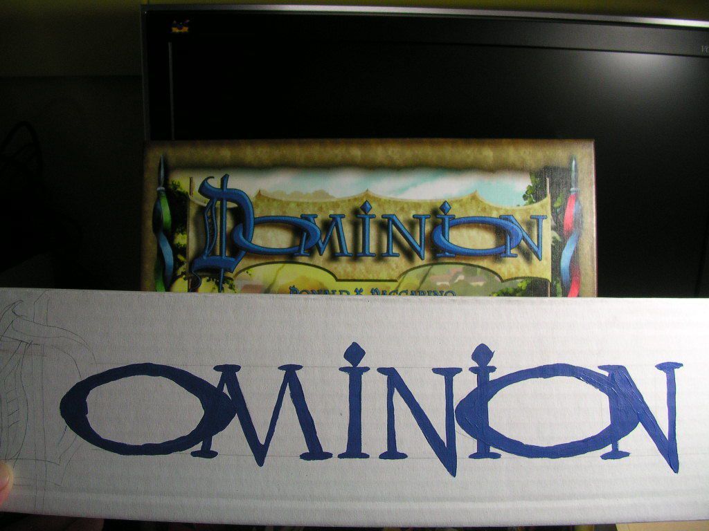 Custom painted Dominion card box... easy! [Pictorial] | Dominion ...