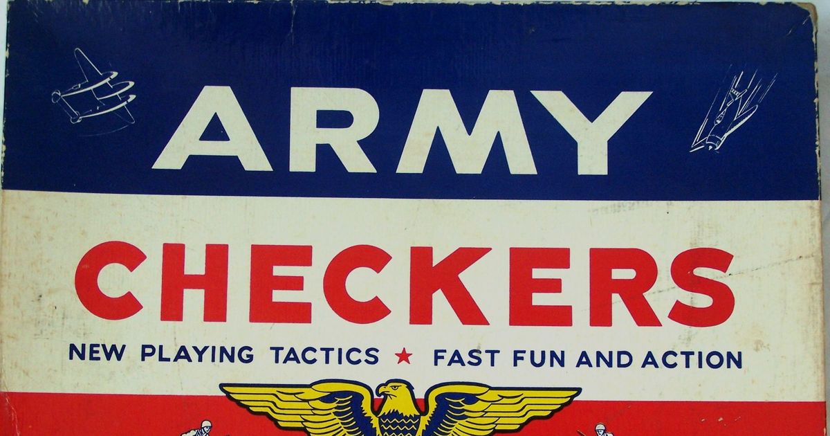 Army Checkers | Board Game | BoardGameGeek