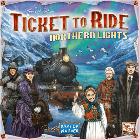 Ticket to Ride: Northern Lights, Cozy Routes Across a Winter Map ...