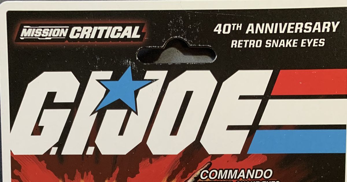 G.I. JOE Mission Critical: Retro Snake Eyes | Board Game | BoardGameGeek