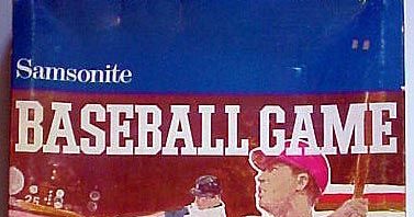 Samsonite Baseball Game | Board Game | BoardGameGeek