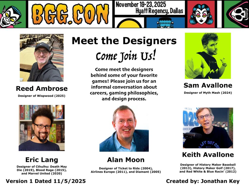 **Unofficial** BGG.Con 2025 Links and Resources - Everything You Need ...