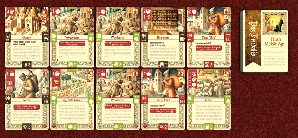 2024 54-Card Game Design Contest Entries