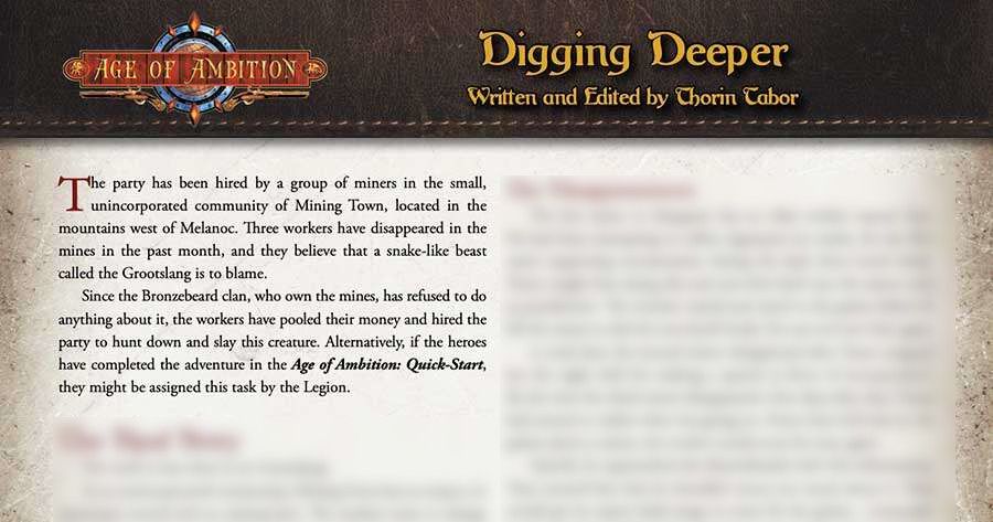Digging Deeper | RPG Item | RPGGeek