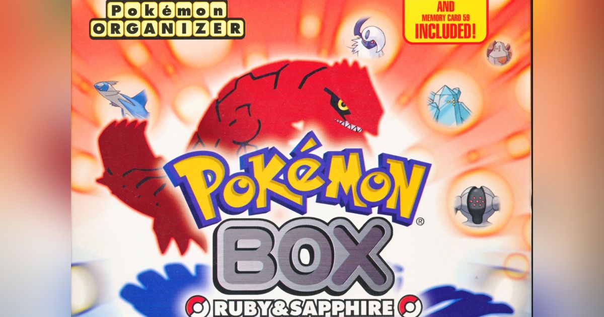 Pokémon Box: Ruby and Sapphire | Video Game | VideoGameGeek