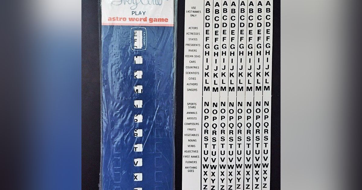 Astro Word Game | Board Game | BoardGameGeek