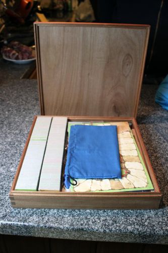 My Carcassonne storage box solution | Carcassonne