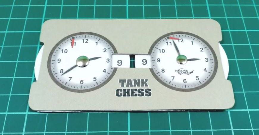 Tank Chess: Turn Counter | Board Game Accessory | BoardGameGeek