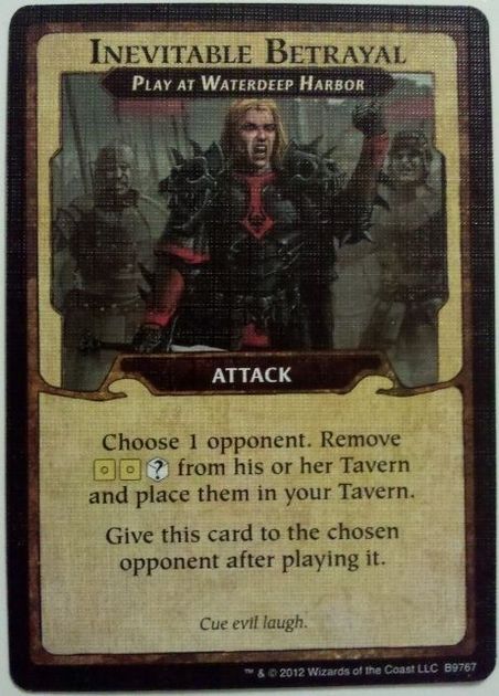 Redundant for 2-player games? | Lords of Waterdeep: Inevitable Betrayal ...