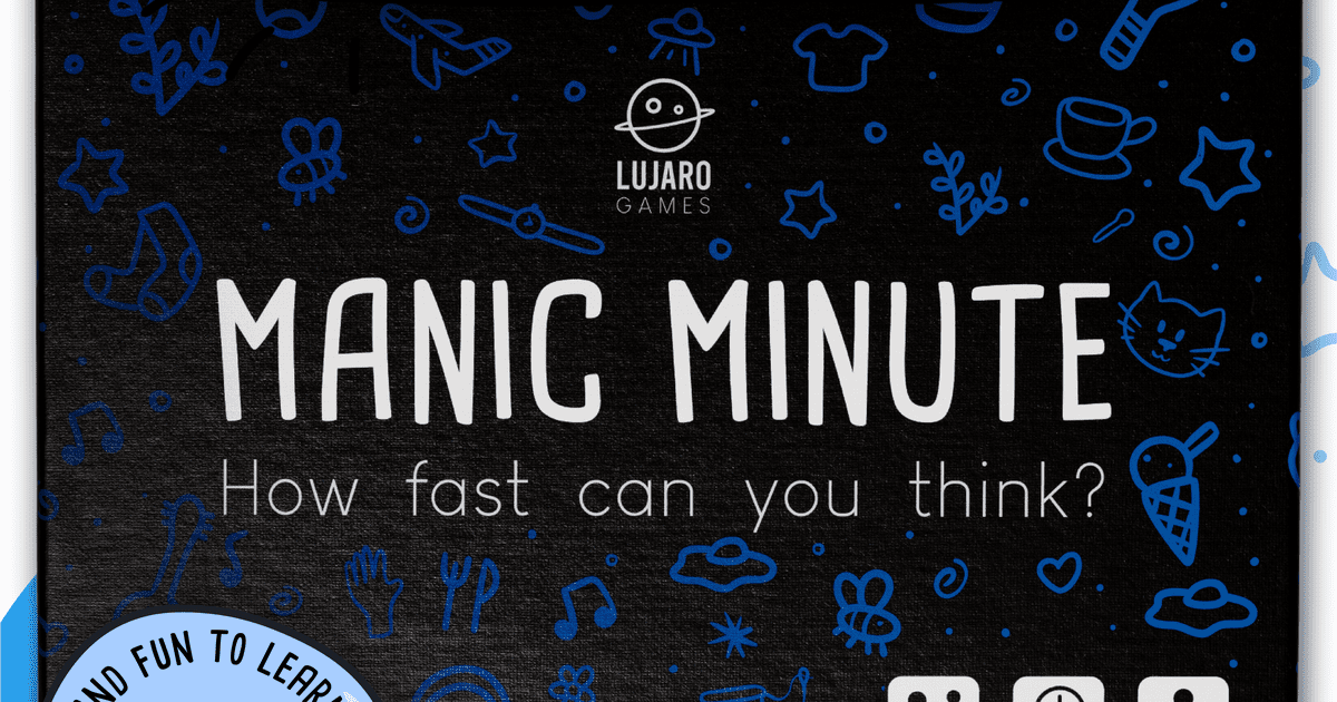 Manic Minute | Board Game | BoardGameGeek