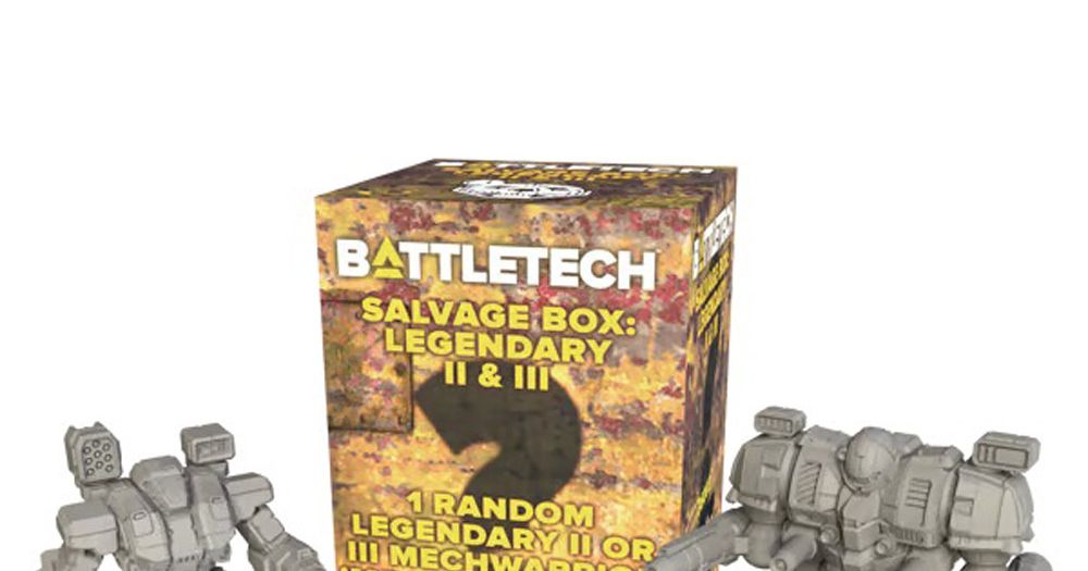 BattleTech: Salvage Box – Legendary II & III | Board Game | BoardGameGeek