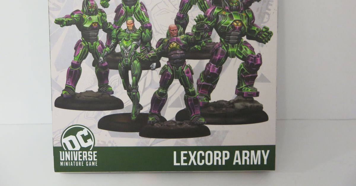DC Universe Miniature Game: Lexcorp Army | Board Game | BoardGameGeek