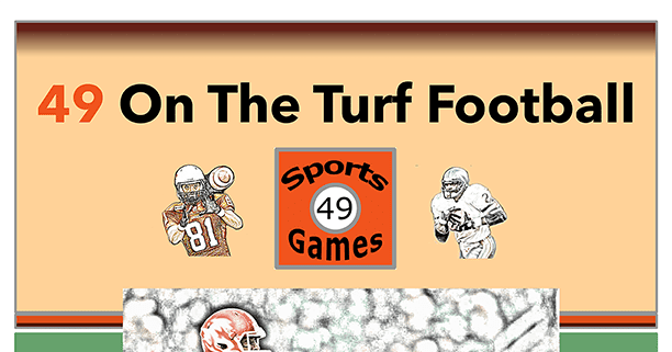 49 On The Turf Football | Board Game | BoardGameGeek