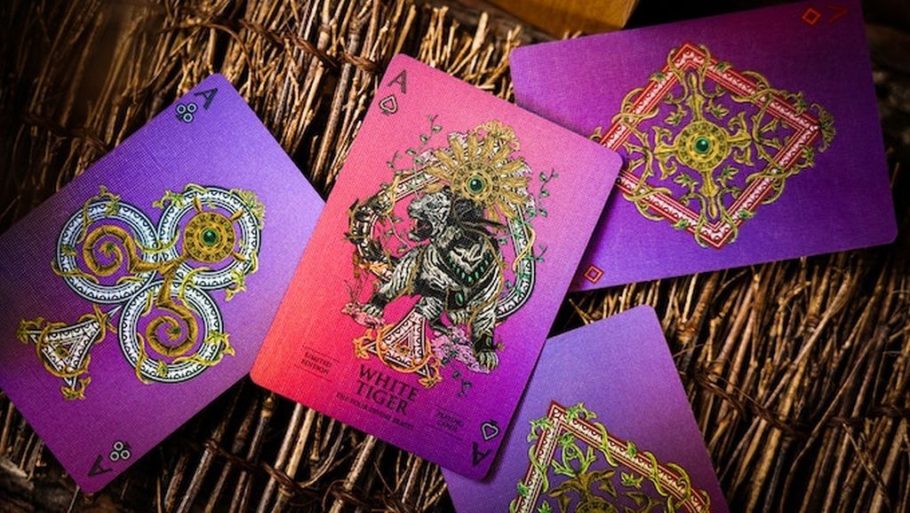 Kickstarter: White Tiger Playing Cards (Limited Edition Collector's Box ...