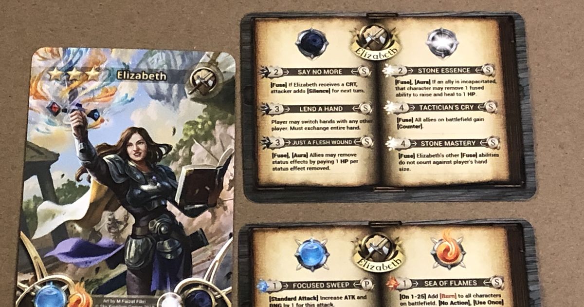 The Stonebound Saga: Elizabeth Funkhouser Promo | Board Game ...