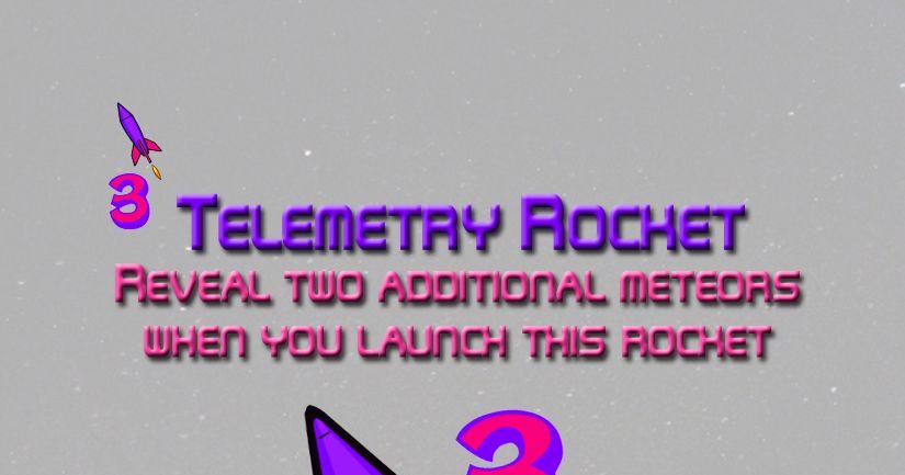 Meteor: Telemetry Rocket | Board Game | BoardGameGeek