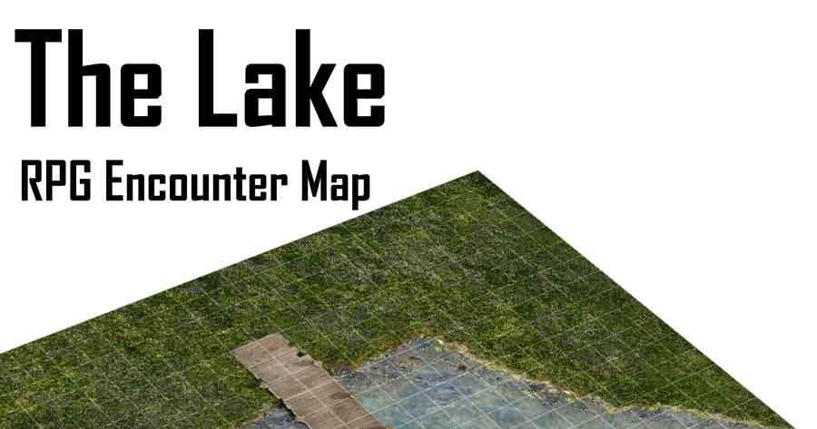 The Lake RPG Encounter Map | RPG Item | RPGGeek