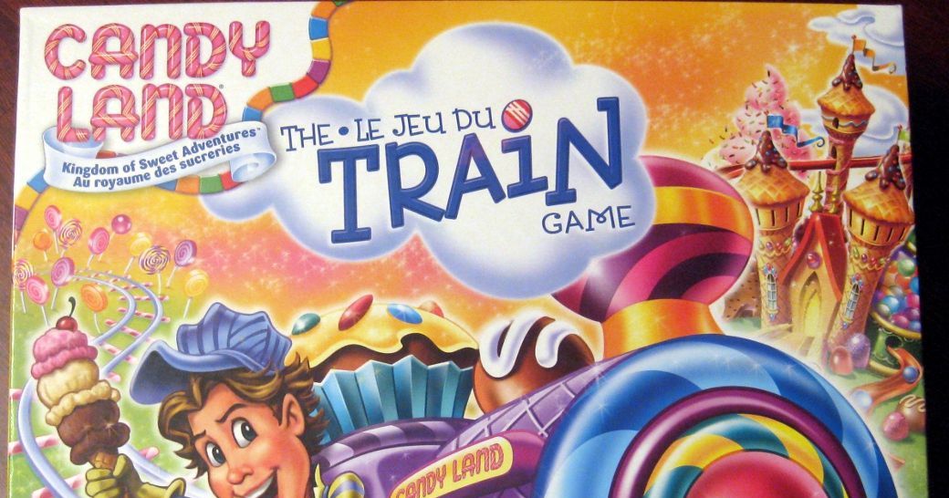Candy Land the Train Game | Board Game | BoardGameGeek