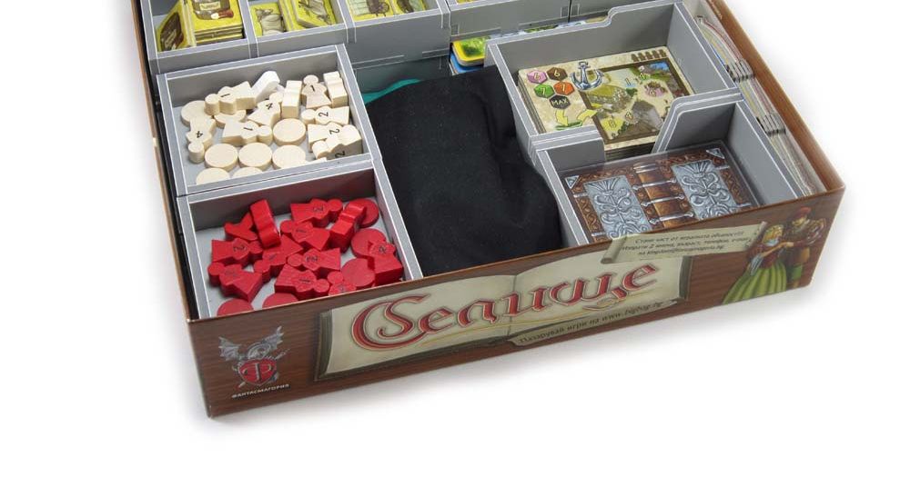 Village: Folded Space Insert | Board Game Accessory | BoardGameGeek