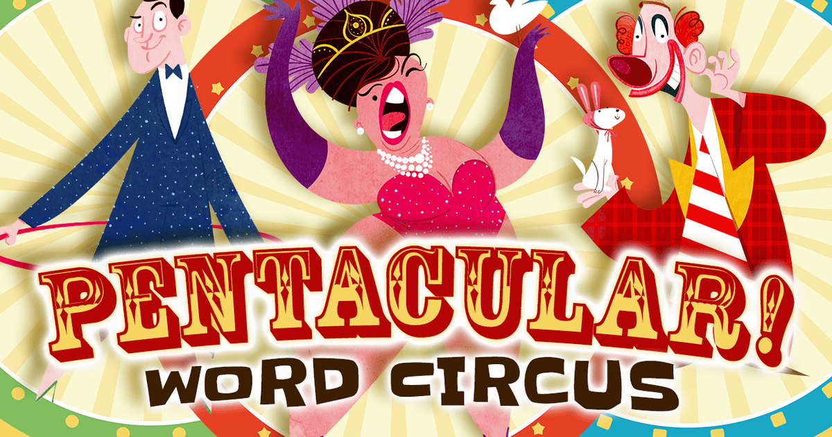 Pentacular Word Circus | Board Game | BoardGameGeek