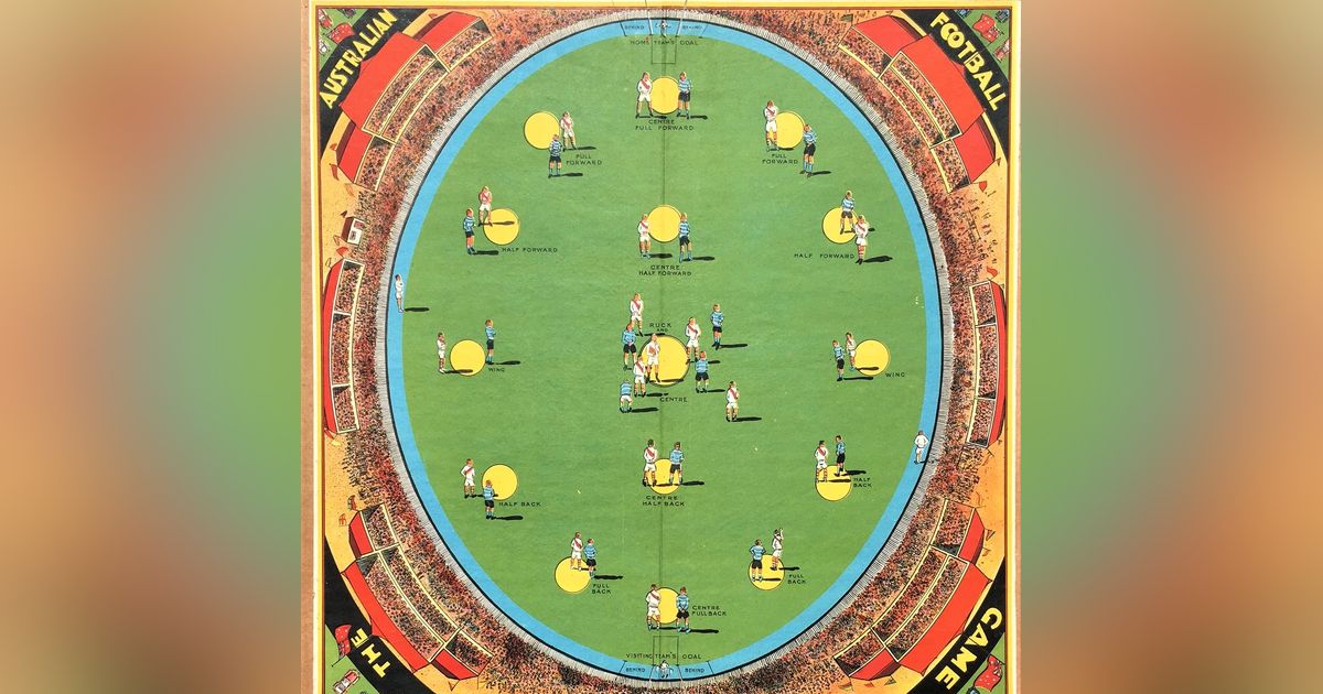 The Australian Football Game | Board Game | BoardGameGeek