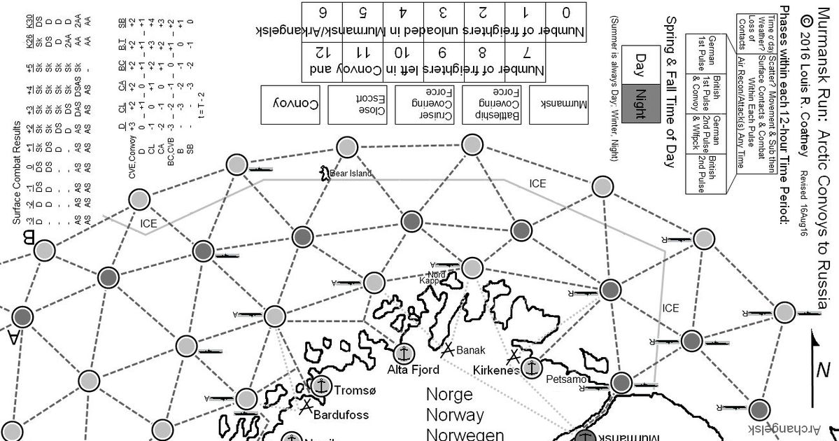Murmansk Run: Arctic Convoys to Russia | Board Game | BoardGameGeek