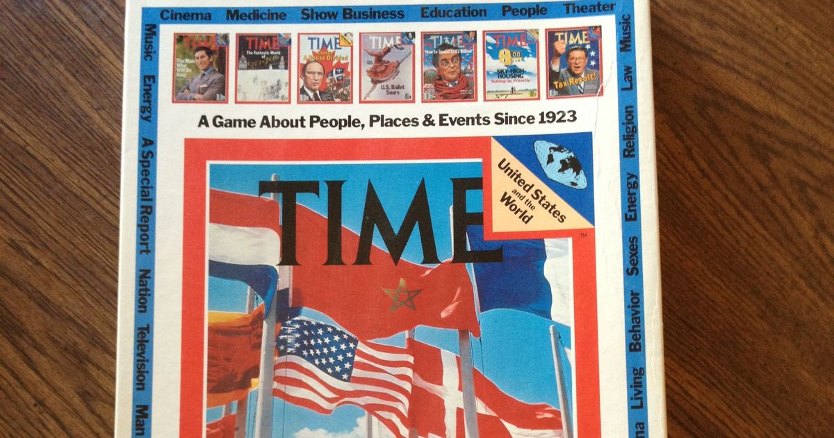 Time: A Game About People, Places & Events Since 1923 | Board Game ...