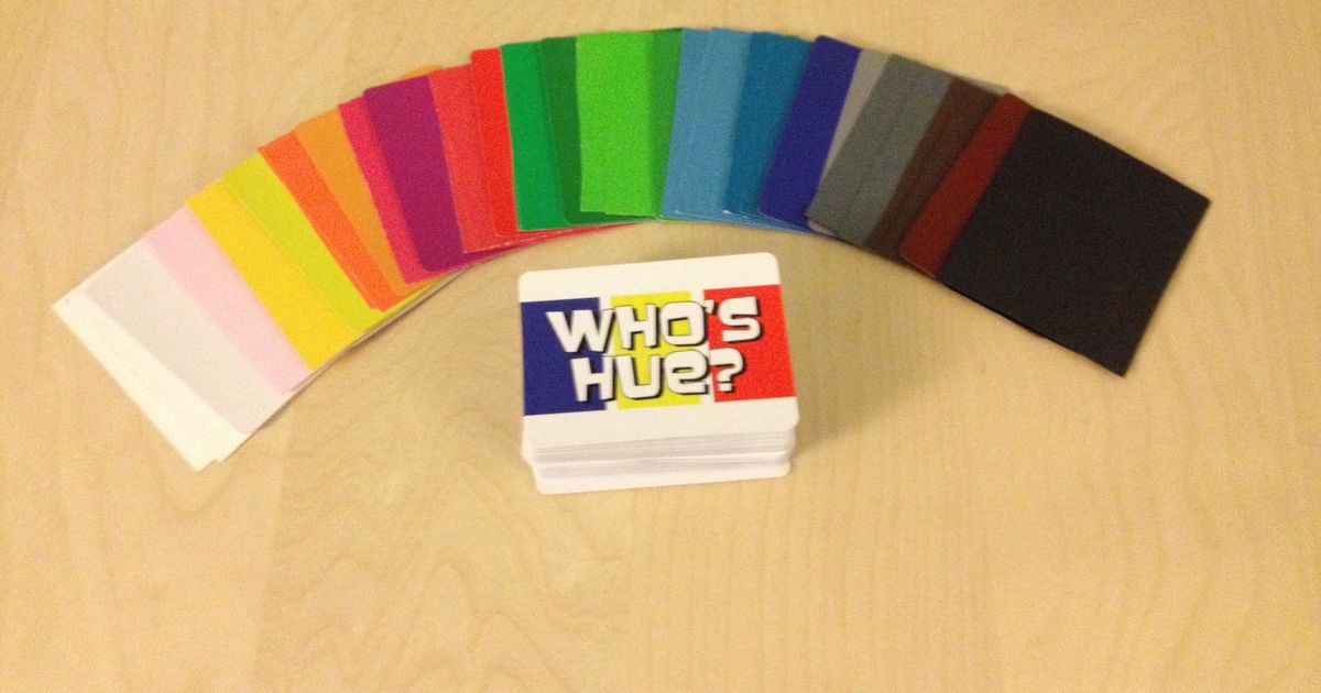 Who's Hue? | Board Game | BoardGameGeek