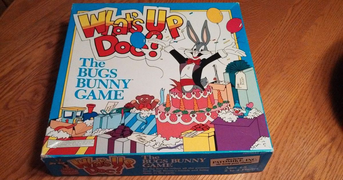What's Up Doc? The Bugs Bunny Game | Board Game | BoardGameGeek