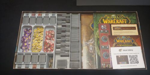 3D Printed Insert with Minis Drawers | World of Warcraft: The Boardgame
