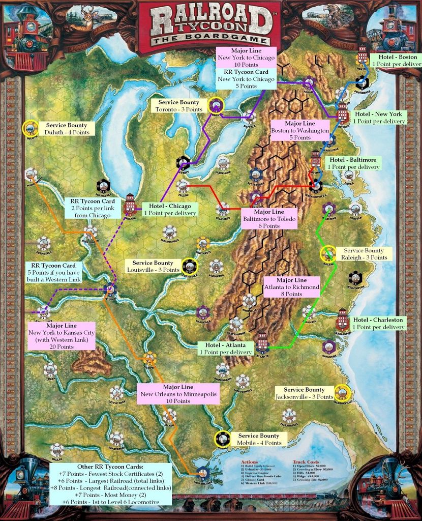 Railroad Tycoon - A Geeklist Game Review