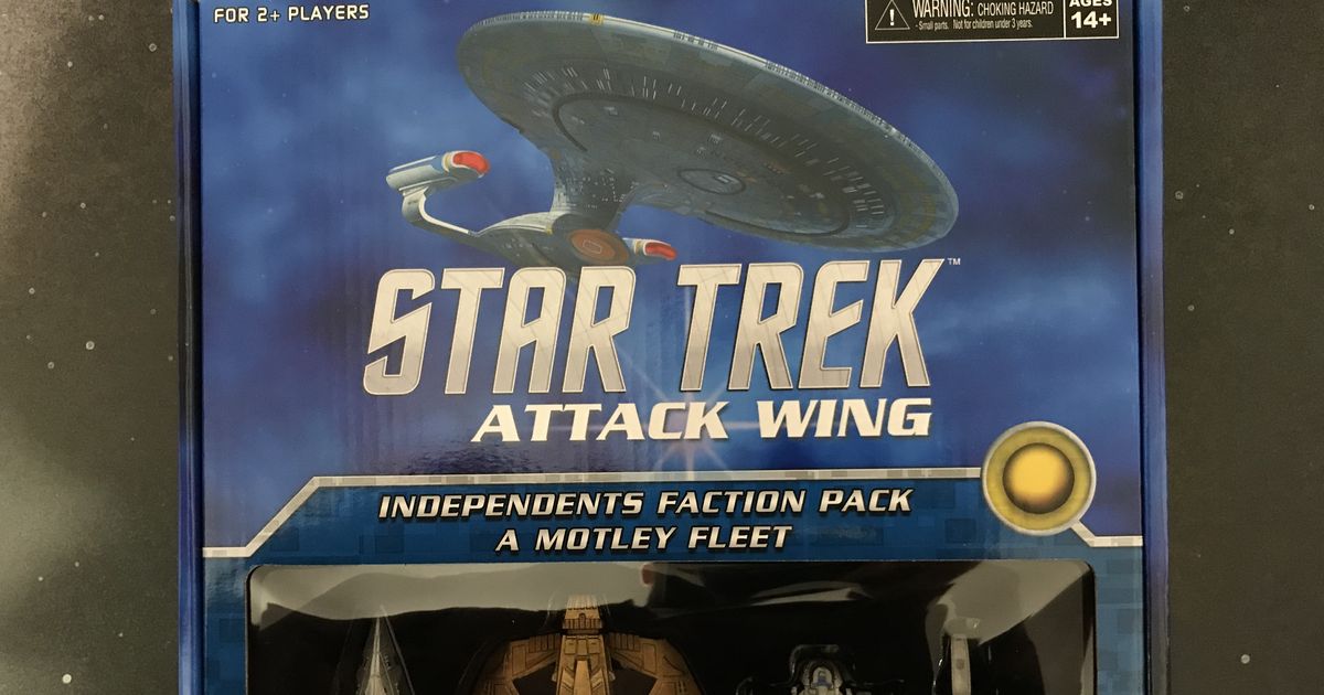 Star Trek: Attack Wing – Independents Faction Pack: A Motley Fleet | Board Game | BoardGameGeek