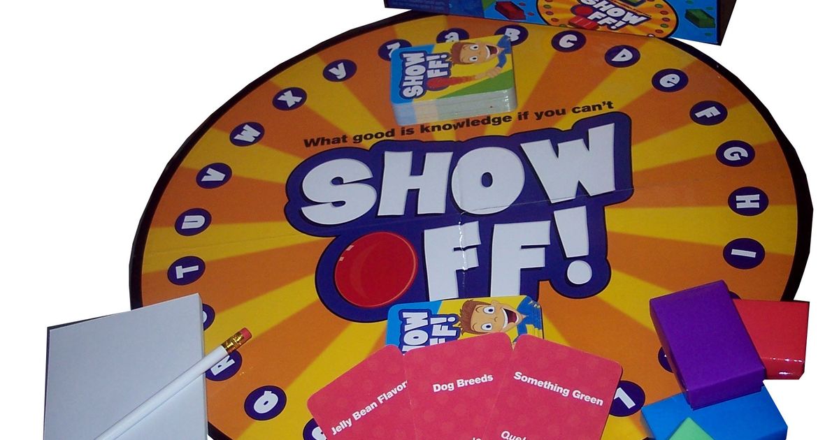 Show Off! | Board Game | BoardGameGeek