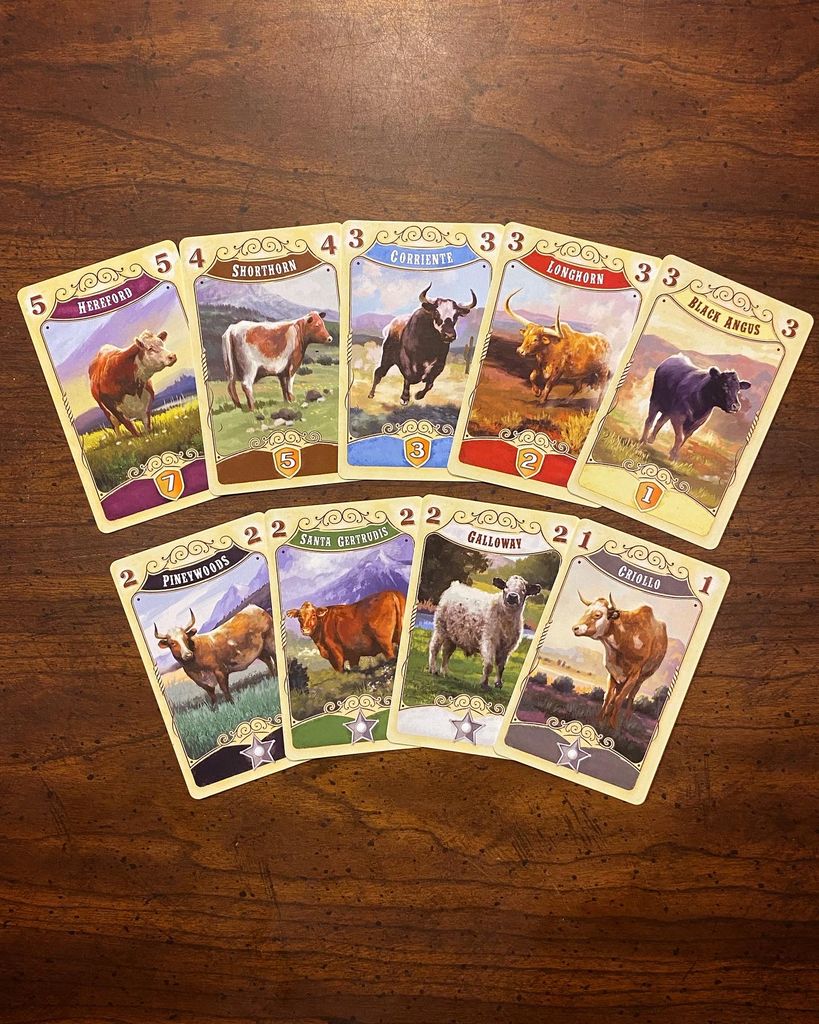 cattle cards