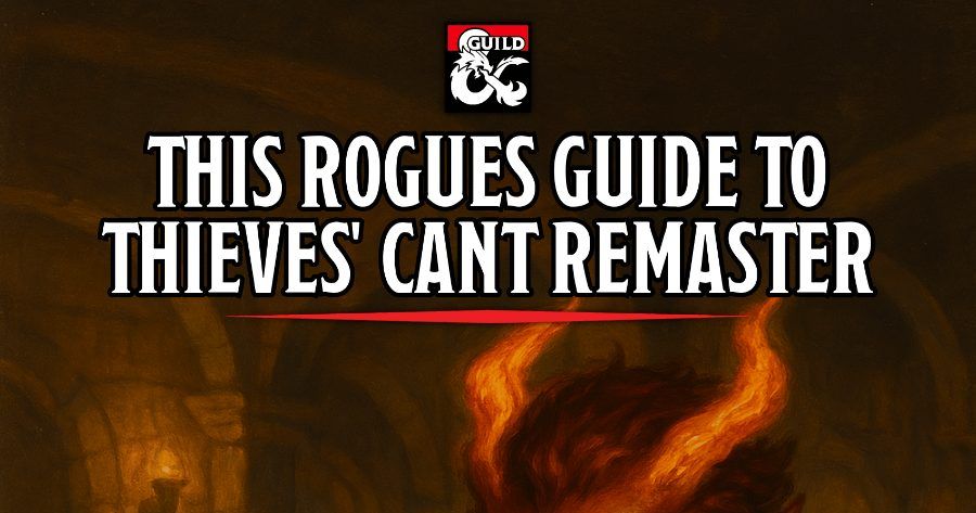 This Rogues Guide to Thieves' Cant Remaster | RPG Item | RPGGeek