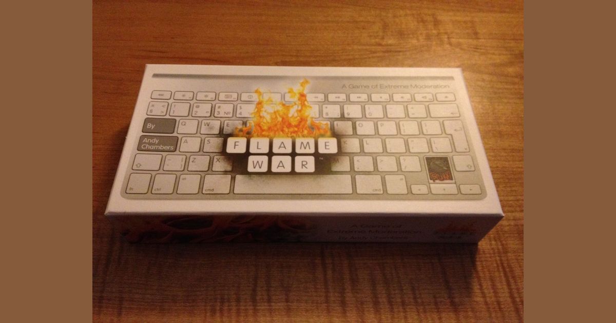 Great example of a "real" Flame War | Flame War