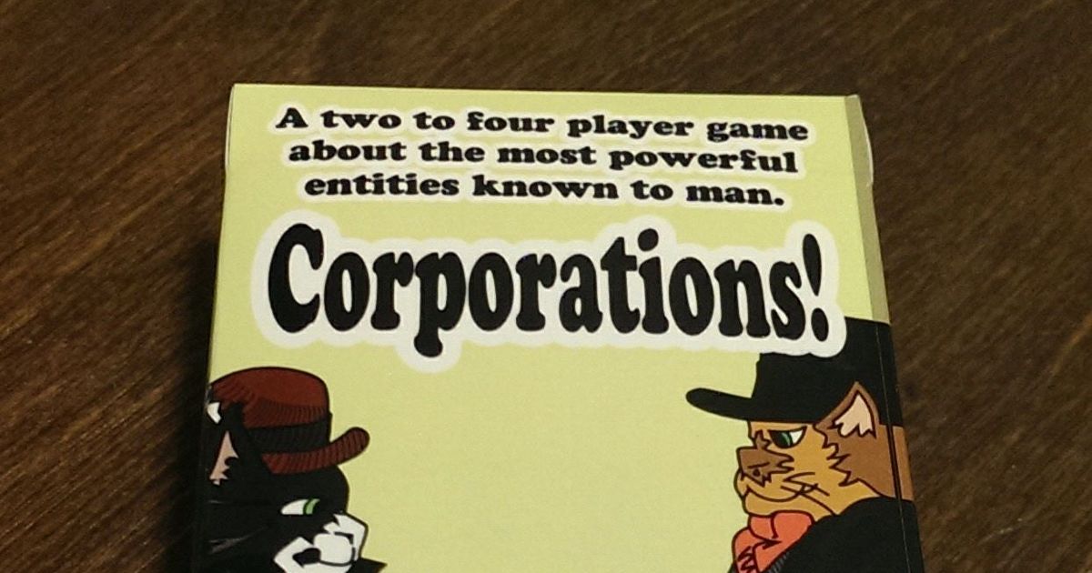Corporations! | Board Game | BoardGameGeek