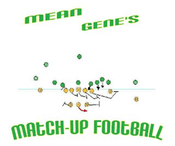 Mean Gene's Match-up Football | Board Game | BoardGameGeek