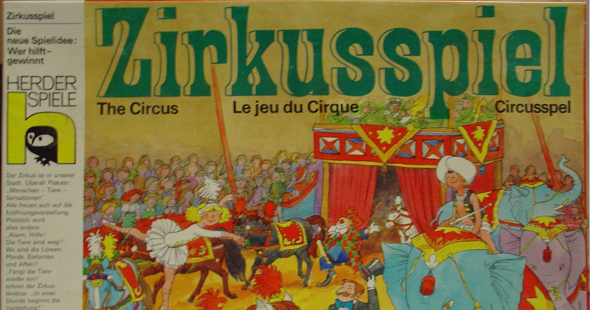 Zirkusspiel | Board Game | BoardGameGeek