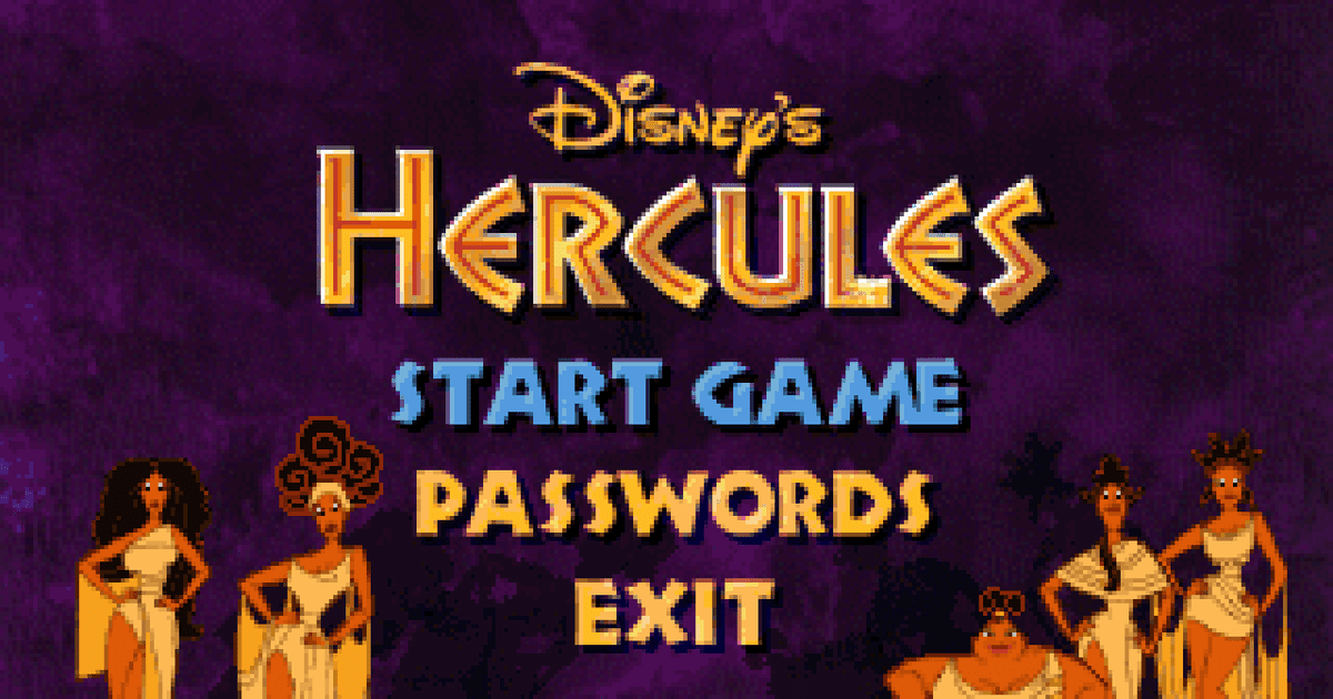 Disney's Hercules | Video Game | VideoGameGeek