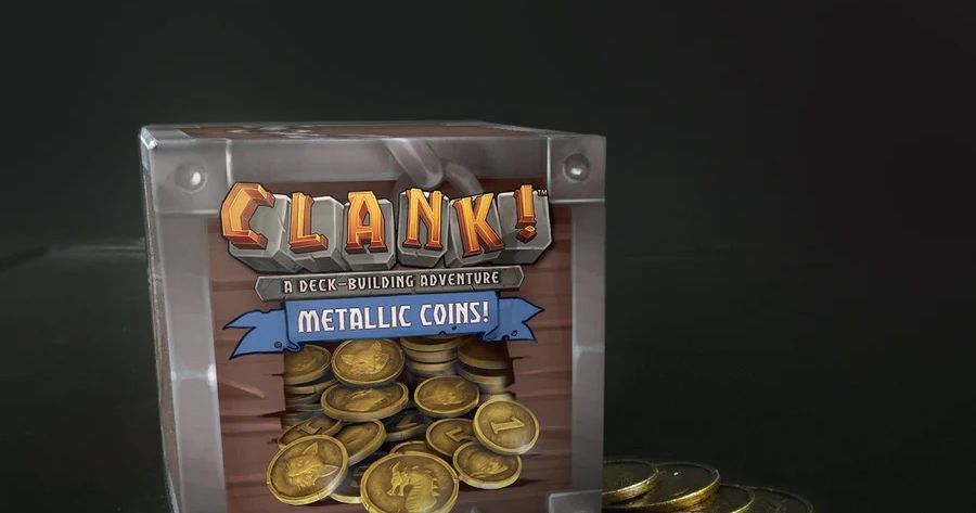 Clank!: Metallic Coins | Board Game Accessory | BoardGameGeek