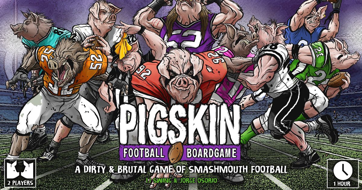 Pigskin Football | Board Game | BoardGameGeek