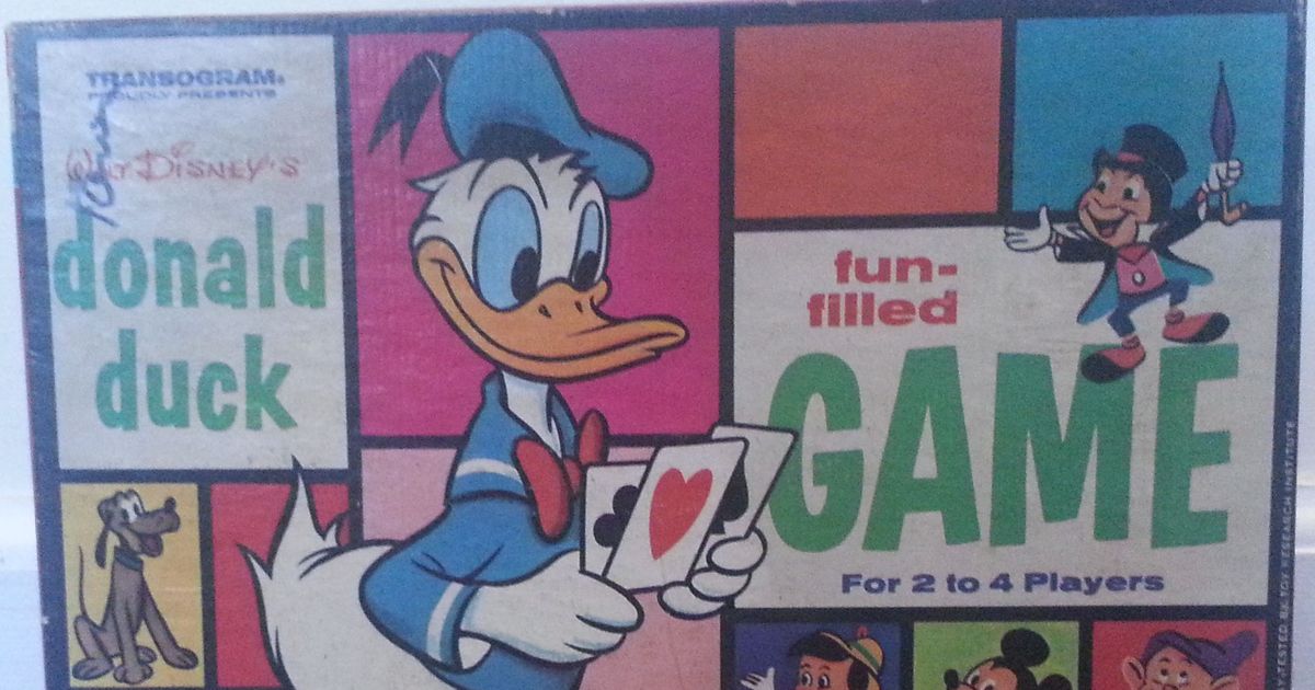 Walt Disney's Donald Duck Game | Board Game | BoardGameGeek